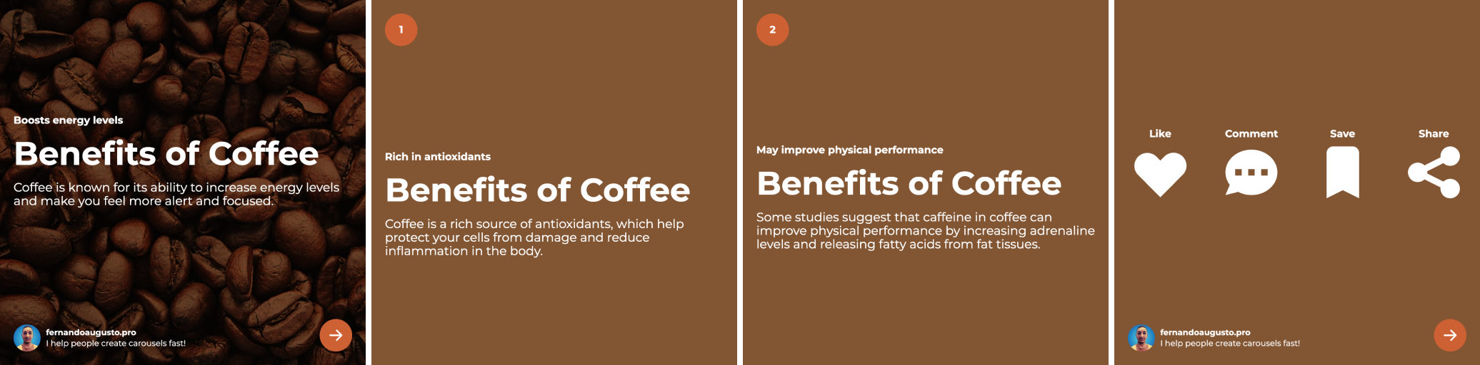 SuperCarousels - Create Stunning Social Media Carousels